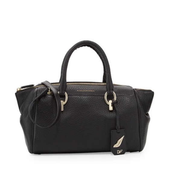 Diane Von Furstenberg | Bags | Dvf Sutra Bold Black Duffle Bag | Poshmark